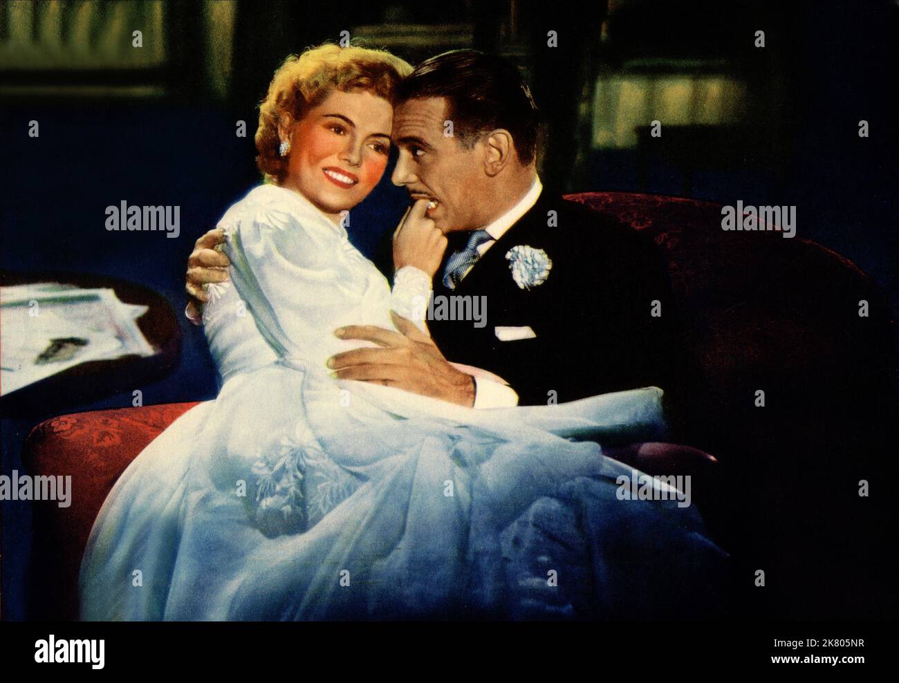 Yolande Donlan & Douglas Fairbanks Jr. Film: Mister Drake'S Duck (UK ...