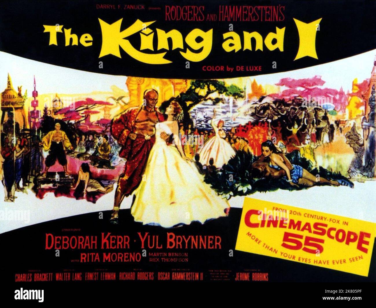 The King And I 1956 Poster