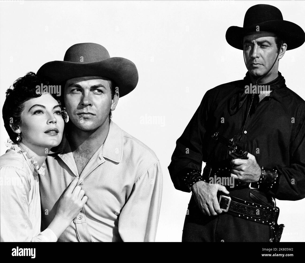 Ava Gardner, Howard Keel & Robert Taylor Film: Ride, Vaquero! (USA 1953 ...