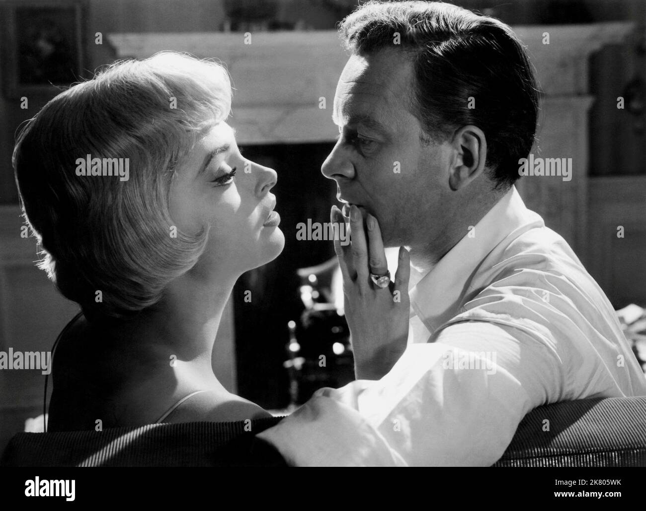 Nadja Tiller & Tony Britton Film: The Rough And The Smooth; Portrait Of ...
