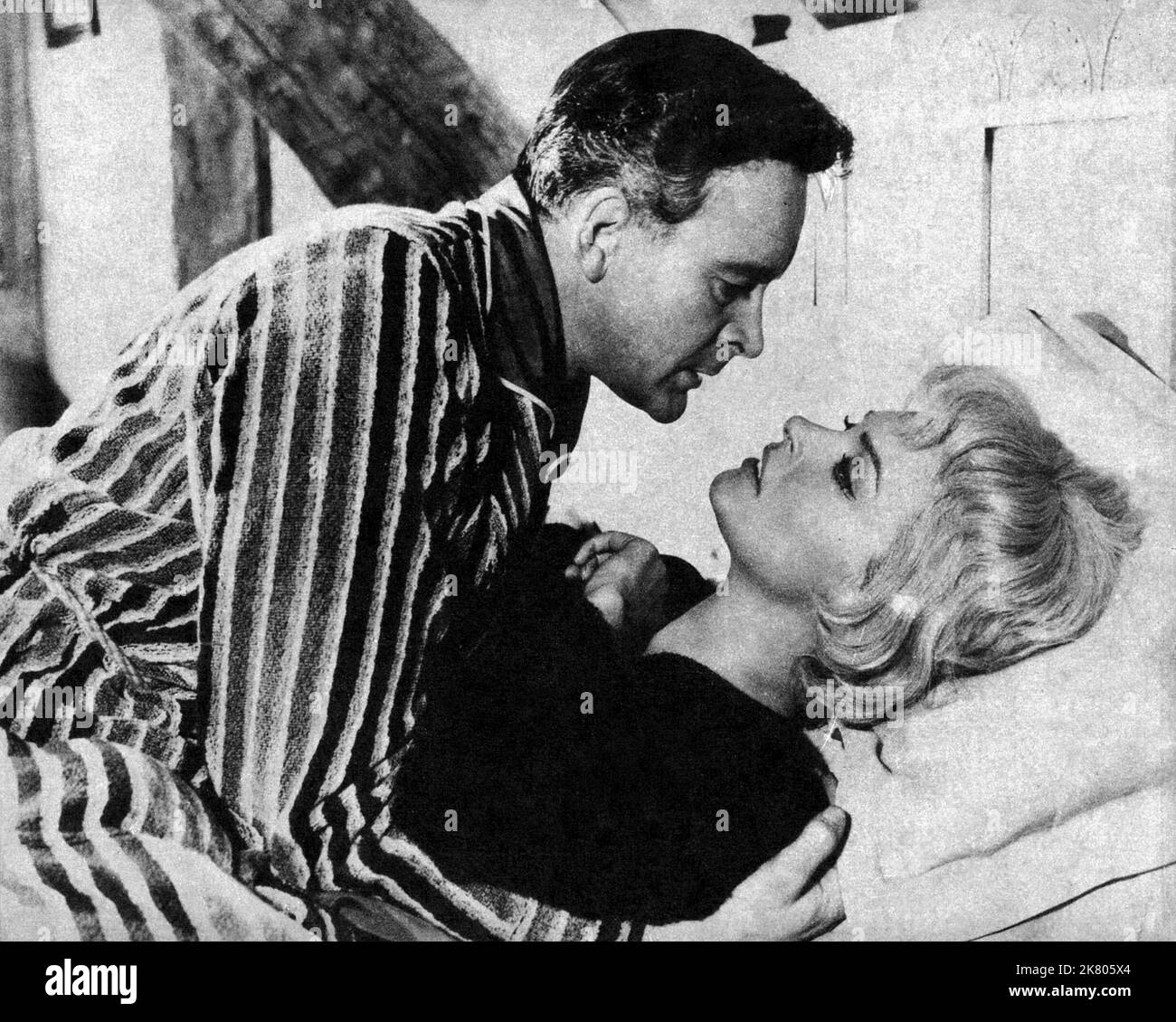Tony Britton & Nadja Tiller Film: The Rough And The Smooth; Portrait Of ...