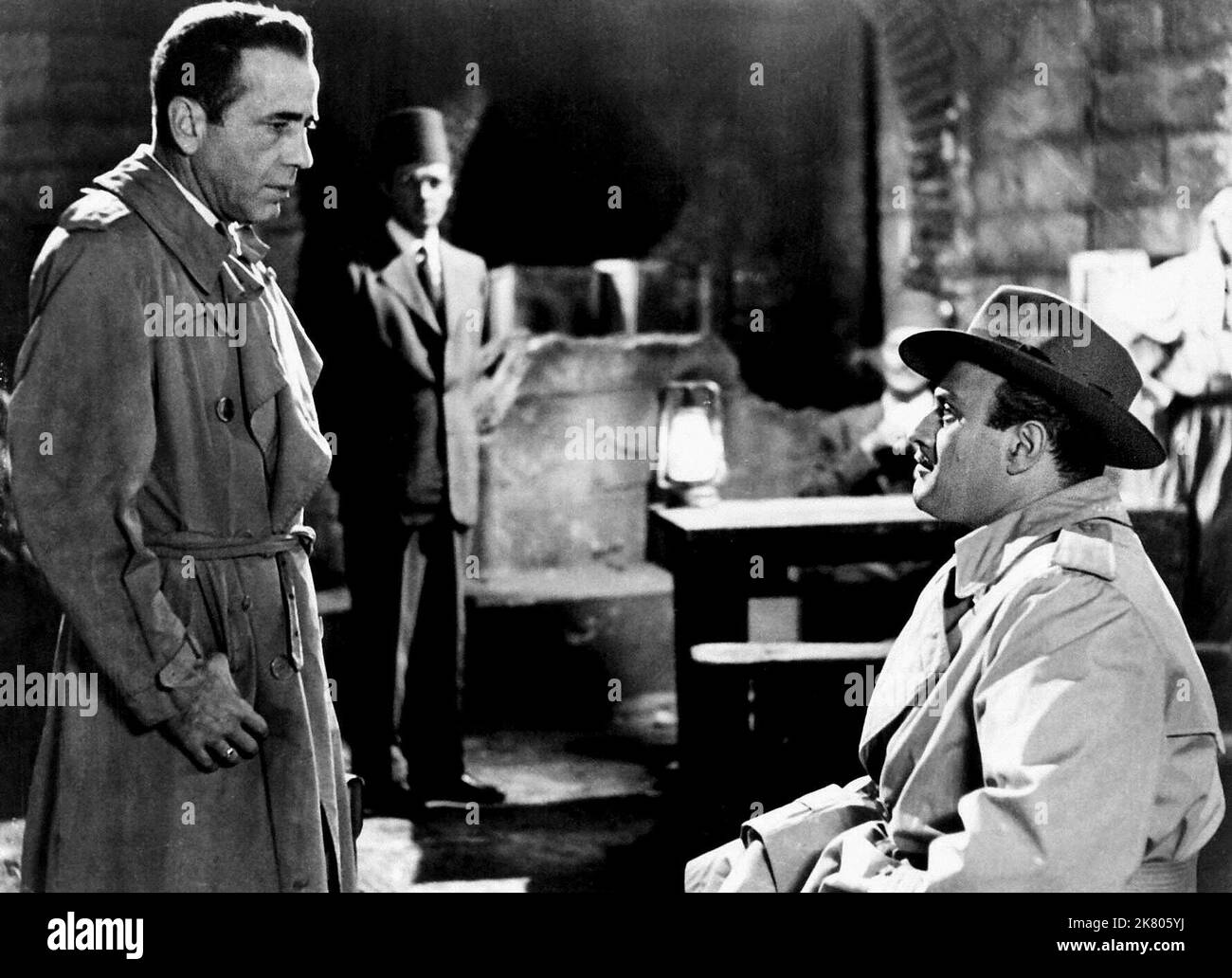 Humphrey Bogart & Lee J. Cobb Film: Sirocco (1954) Characters: Harry ...