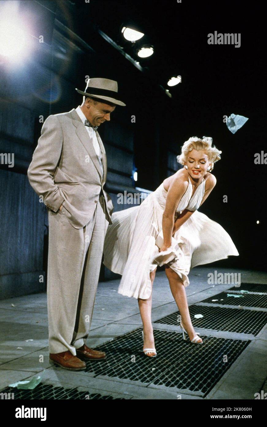 Tom Ewell & Marilyn Monroe Film The Seven Year Itch (1955) Characters ...