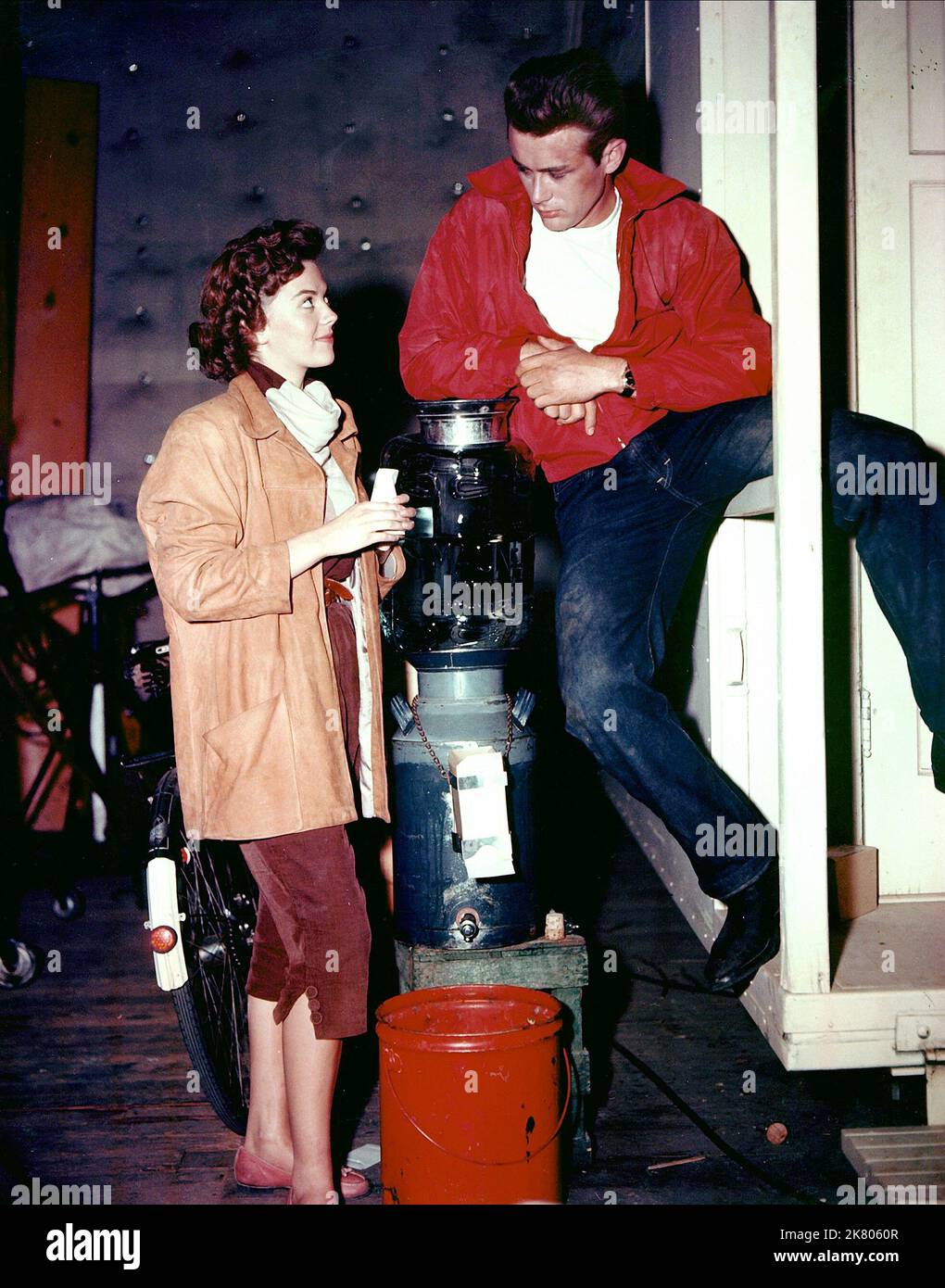 Natalie Wood & James Dean Film Rebel Without A Cause (USA 1955 ...