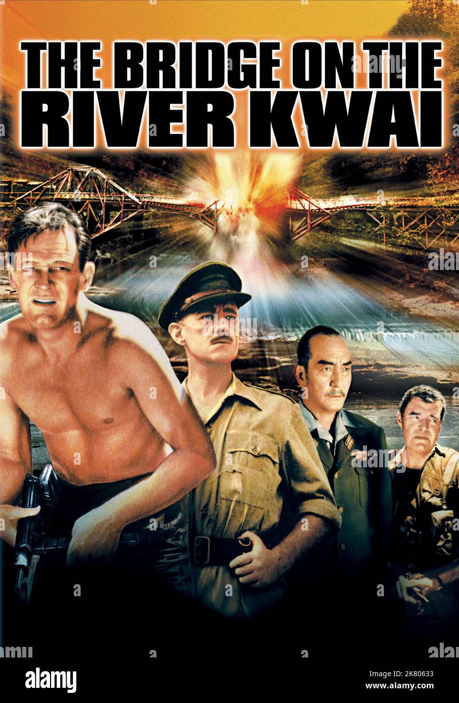 William Holden, Alec Guinness, Sessue Hayakawa & Jack Hawkins Poster ...