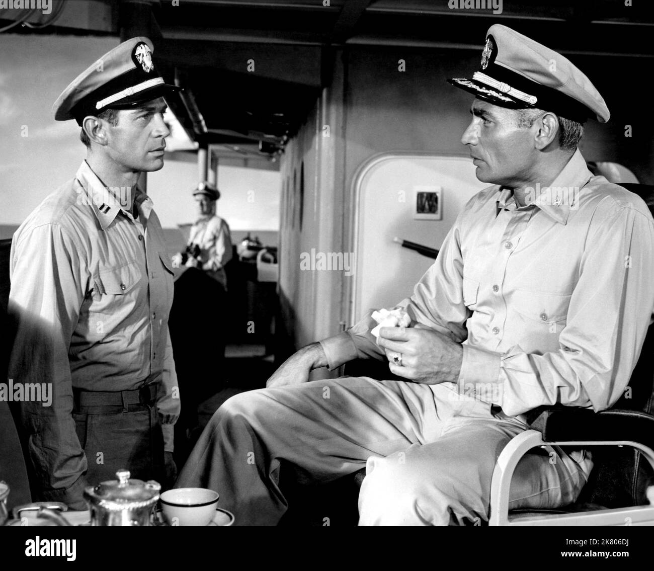 Jeff Chandler & George Nader Film Away All Boats (USA 1956) Director ...