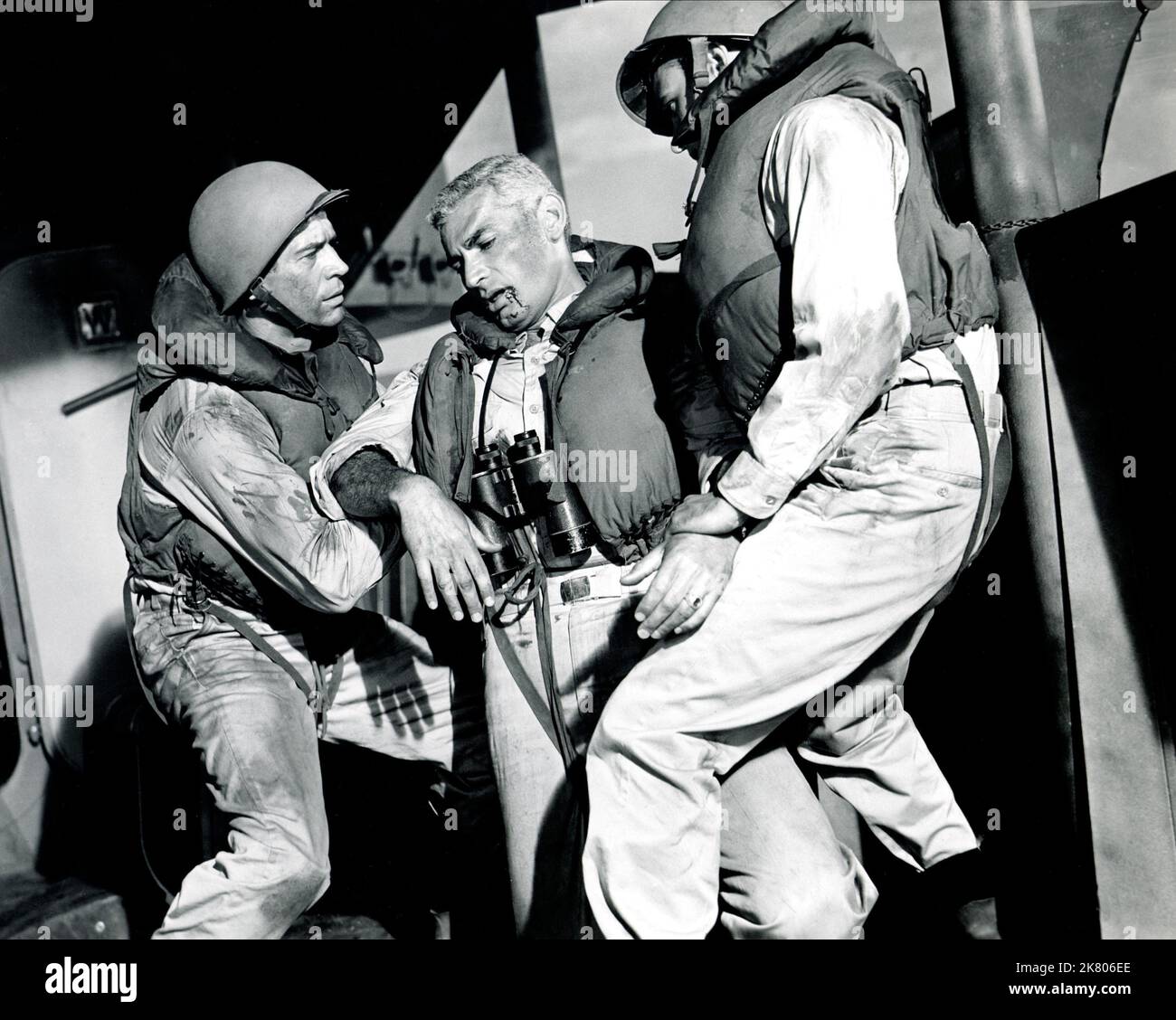 Jeff Chandler & George Nader Film Away All Boats (USA 1956) Director ...