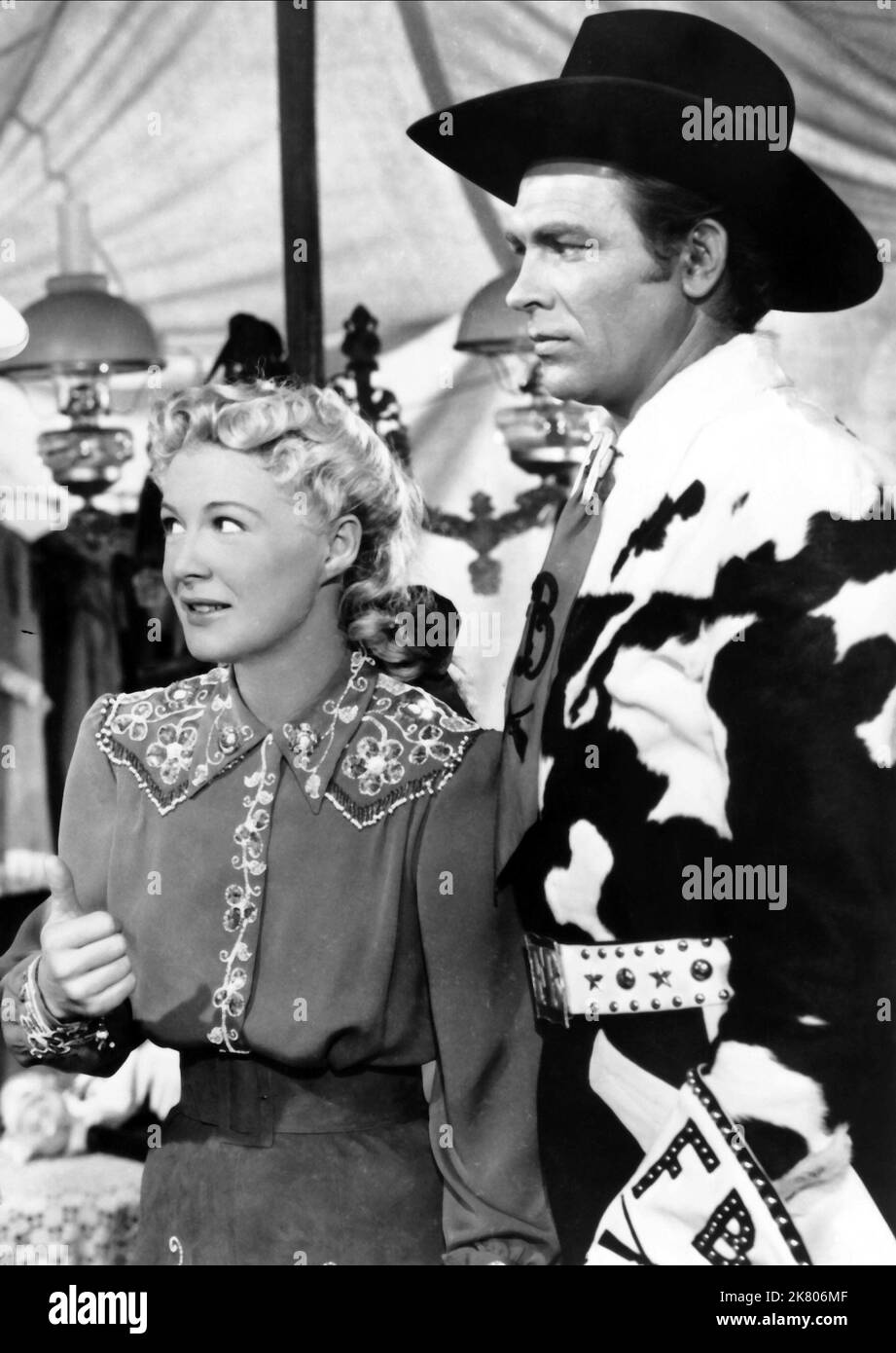 Annie oakley and frank butler Black and White Stock Photos & Images - Alamy