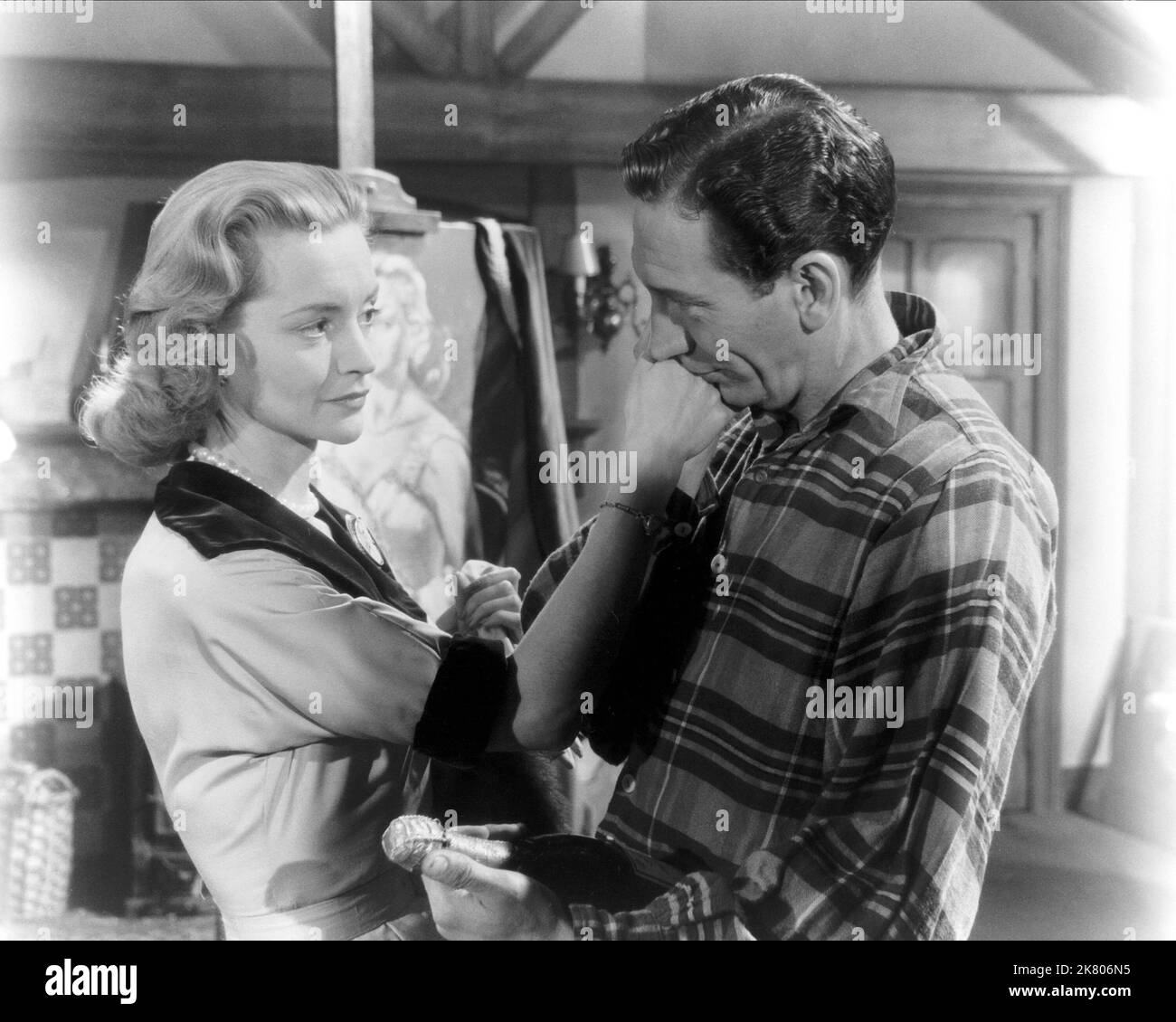 Ursula Howells & John Van Eyssen Film: Account Rendered (UK 1957 ...