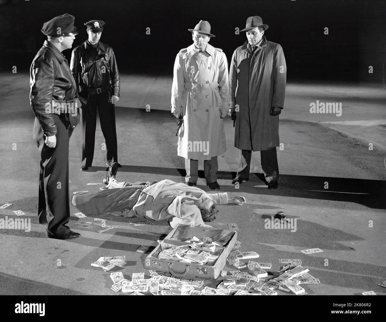 Charles Mcgraw, Don Haggerty & William Talman Film: Armored Car Robbery ...