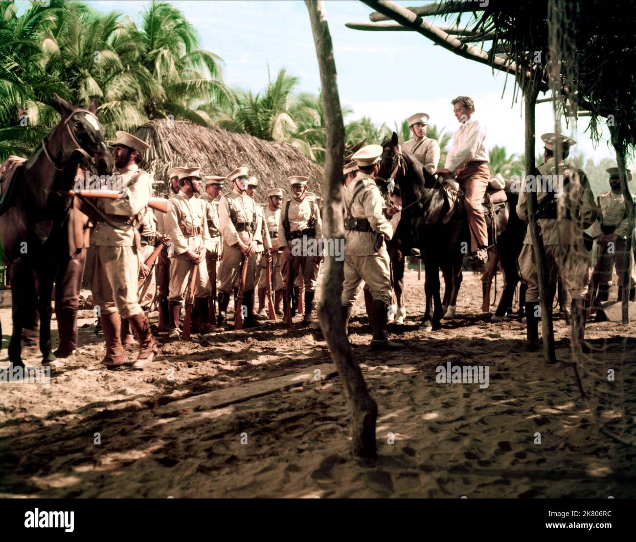 Robert Mitchum Film Bandido! (USA/MEX 1956) Characters: Wilson Director ...