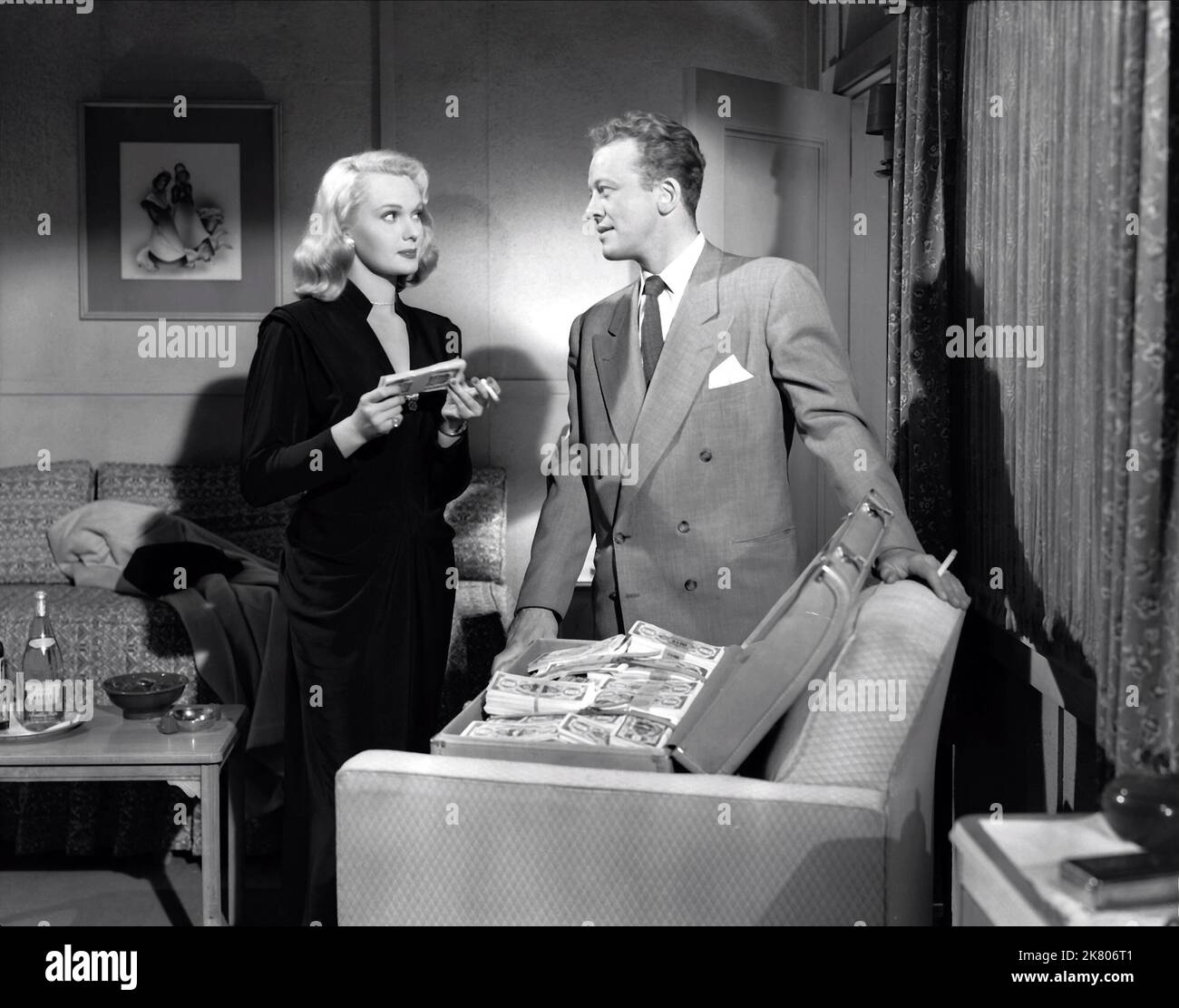 Adele Jergens & William Talman Film: Armored Car Robbery; Armoured Car ...