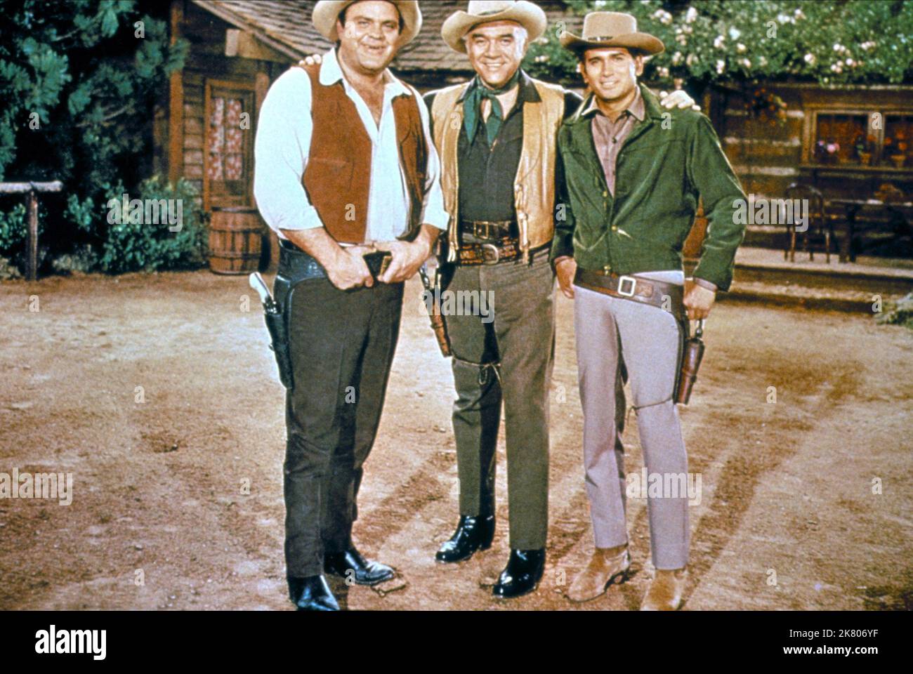 Dan Blocker, Lorne Greene & Michael Landon Television: Bonanza (TV ...