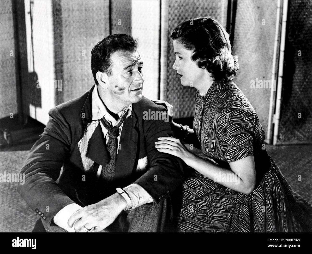 John Wayne & Nancy Olson Film Big Jim Mclain (1952) Characters: Jim ...