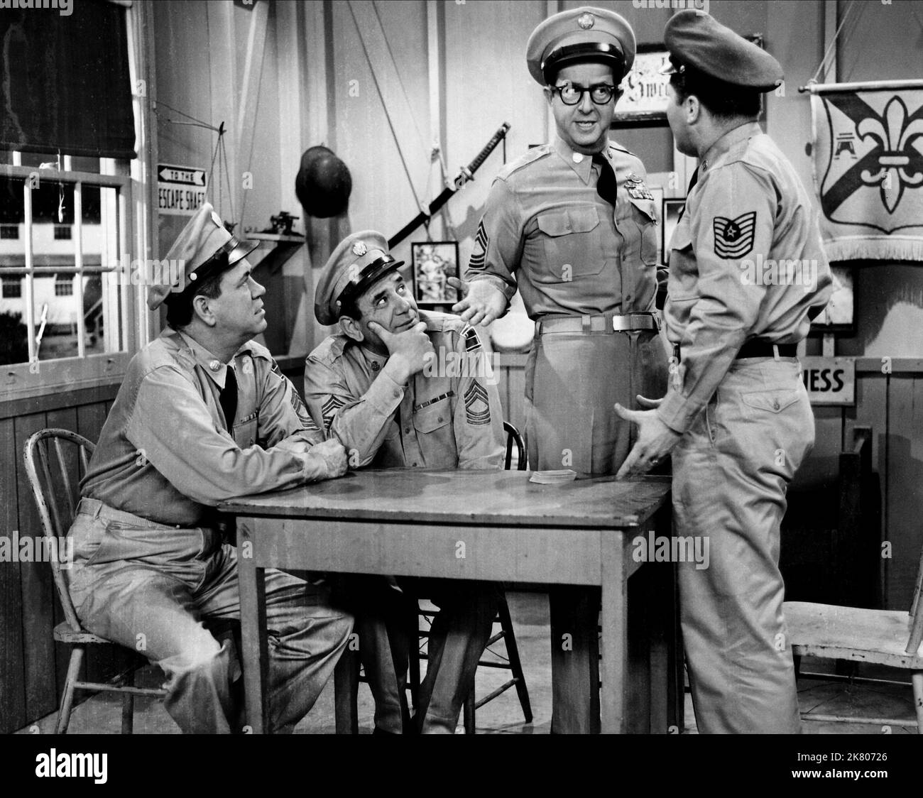Joe E. Ross & Phil Silvers Television: The Phil Silvers Show; Sergeant Bilko (TV-Serie ...