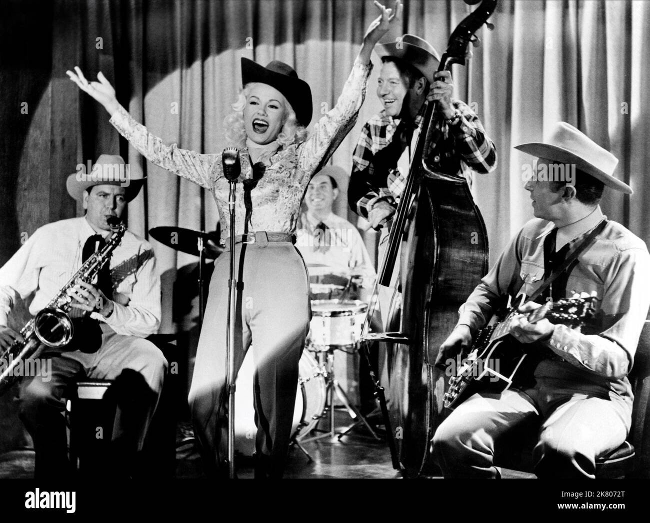 Mamie Van Doren Film Born Reckless (1955) Characters: Jackie Adams ...