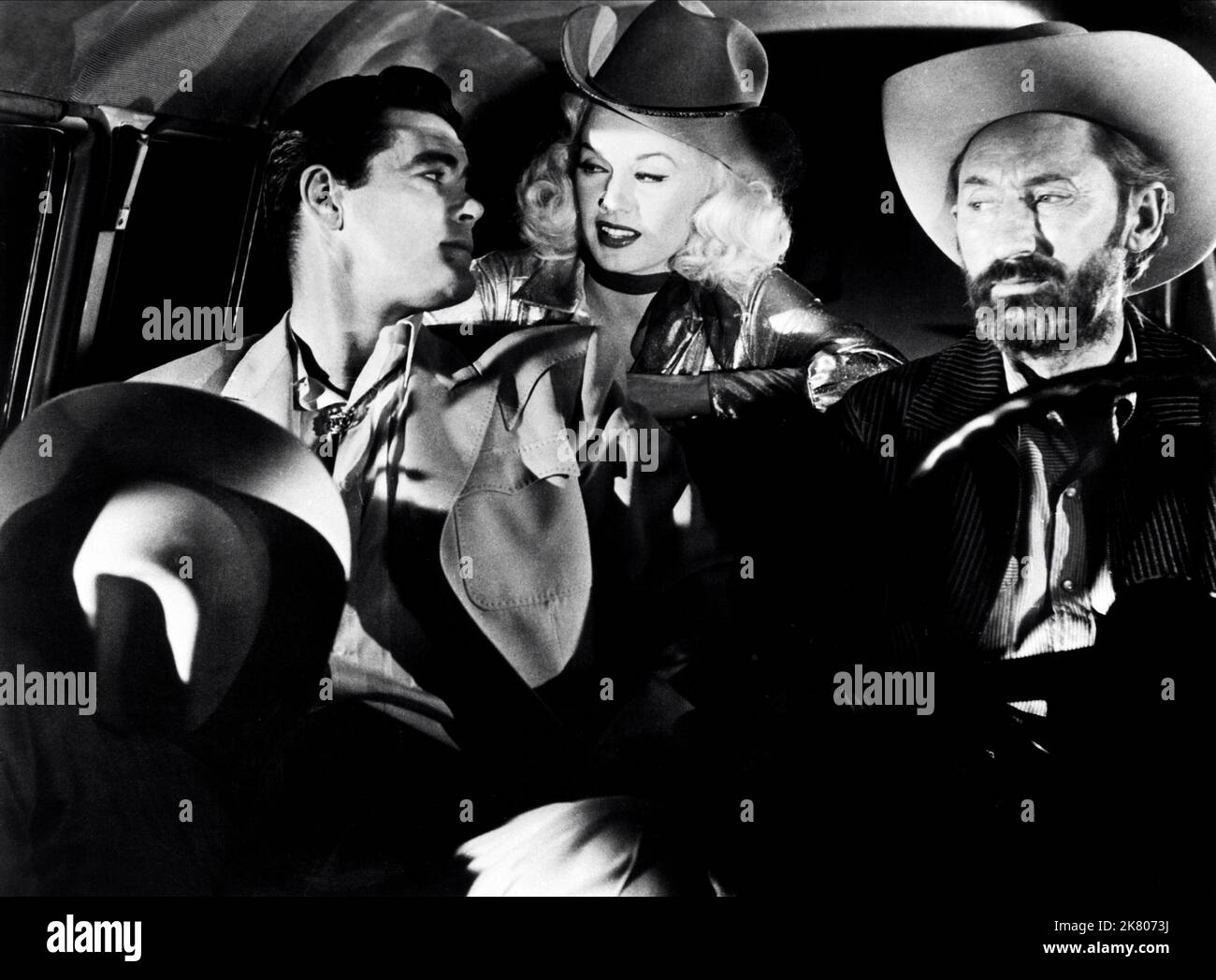 Jeff Richards, Mamie Van Doren & Arthur Hunnicutt Film: Born Reckless ...