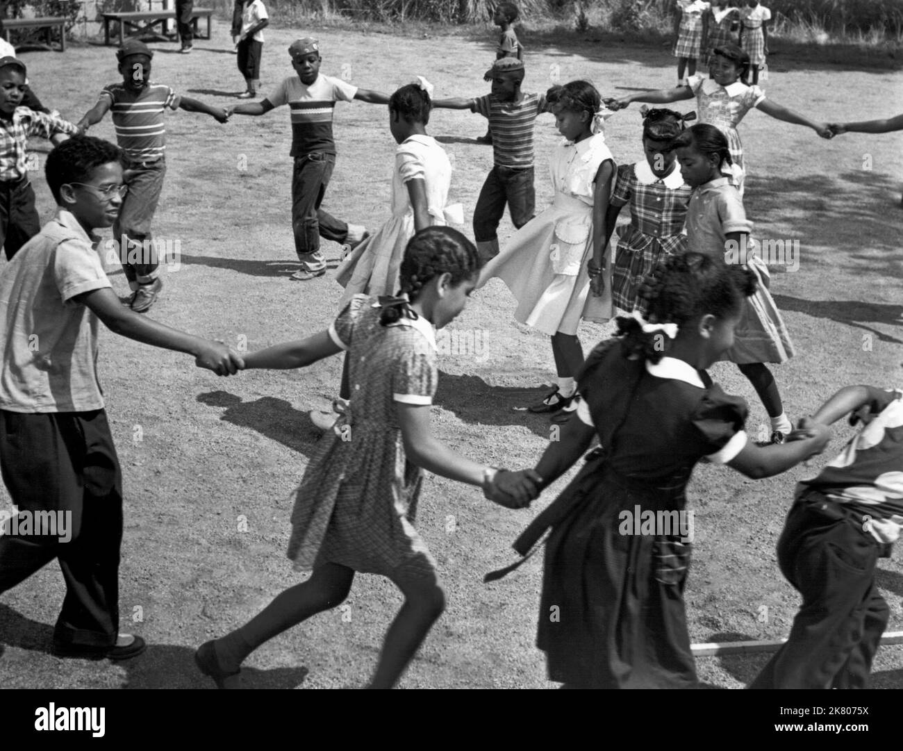 1950s playground hi-res stock photography and images - Alamy