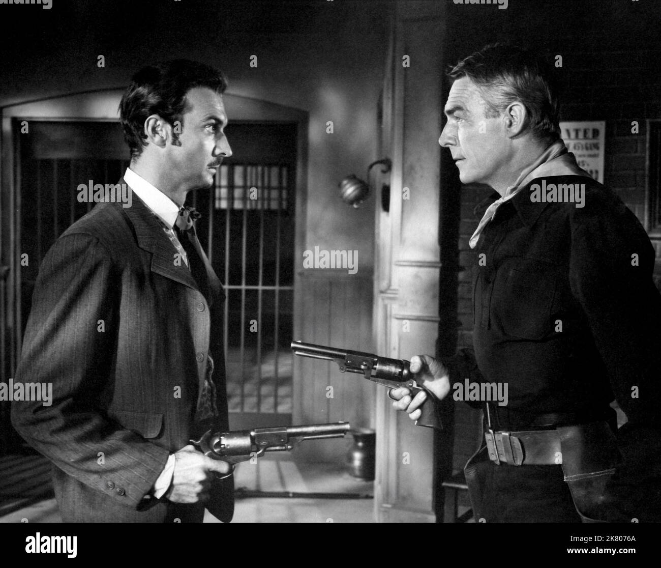 Zachary Scott & Randolph Scott Film: Colt .45 (1950) Characters: Jason Brett, Steve Farrell ...
