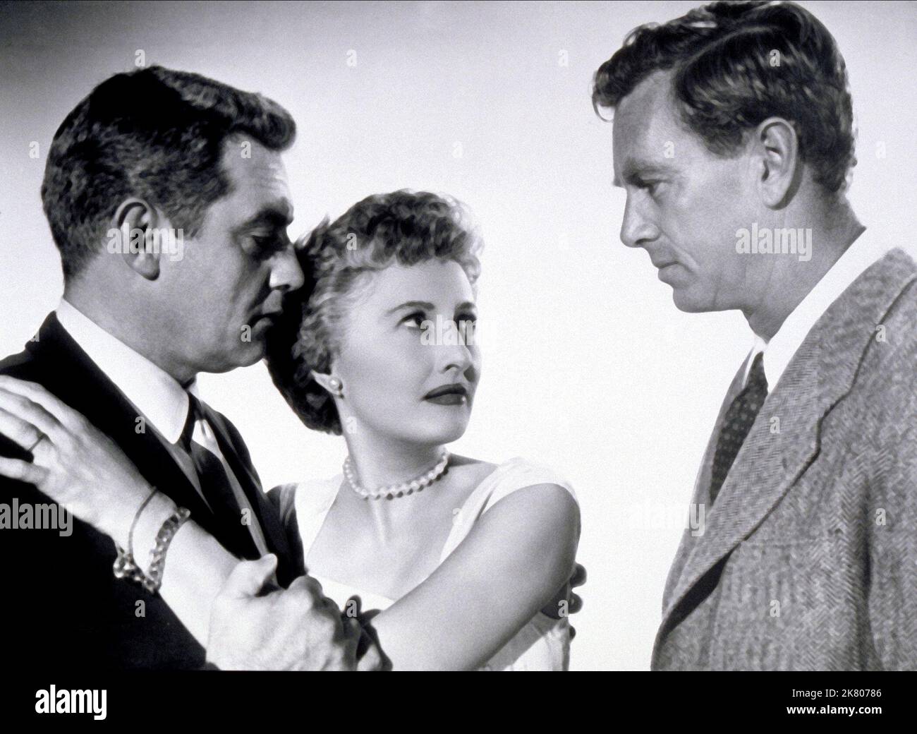 Raymond Burr, Barbara Stanwyck & Sterling Hayden Film: Crime Of Passion ...
