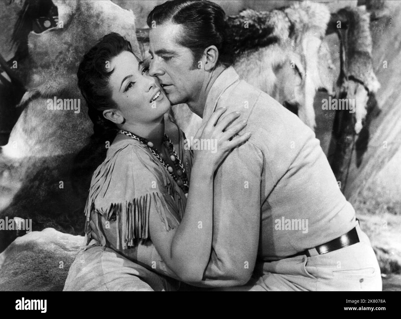 Linda Cristal & Dana Andrews Film: Comanche (USA 1956) Characters ...