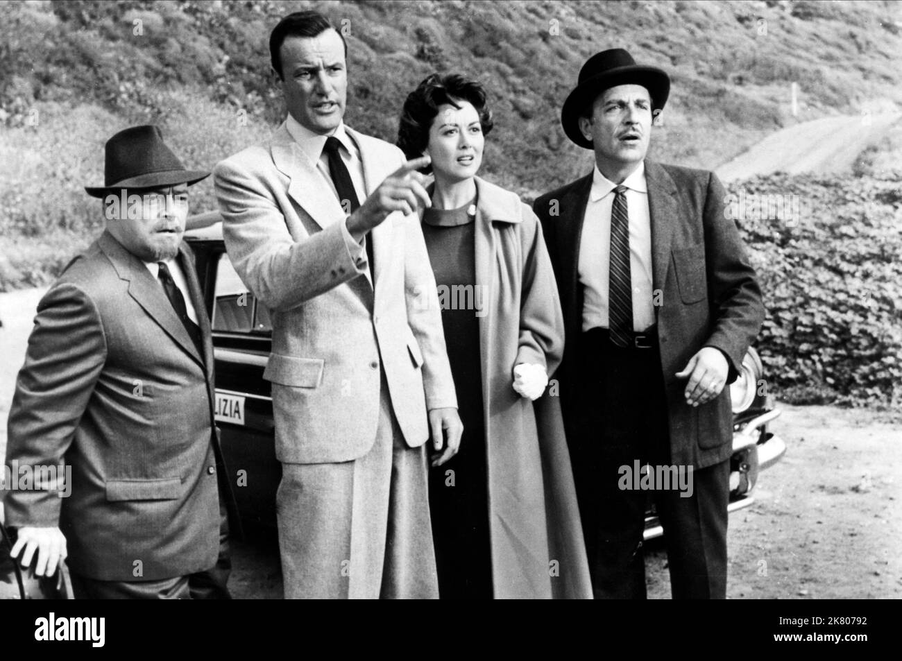 Luis Van Rooten, Richard Anderson, Elaine Edwards & Jan Arvan Film ...