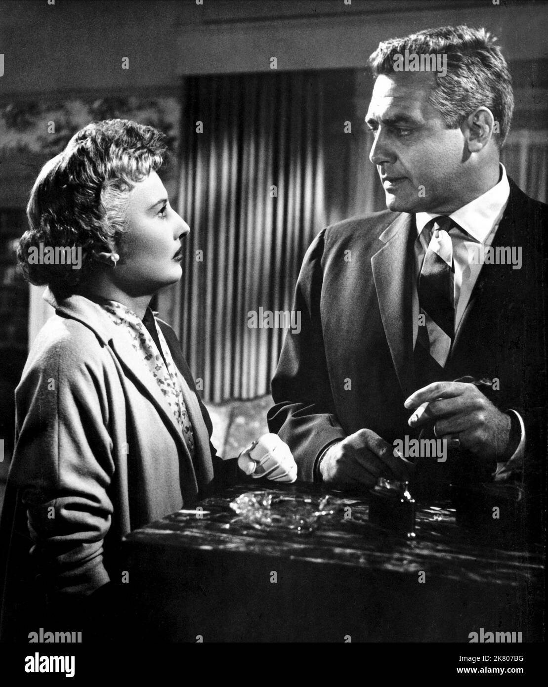 Barbara Stanwyck & Raymond Burr Film: Crime Of Passion (1957 ...