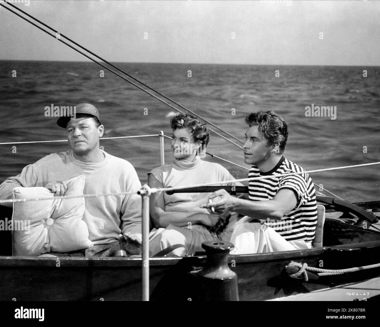 Jack Carson, Esther Williams & Fernando Lamas Film Dangerous When Wet ...