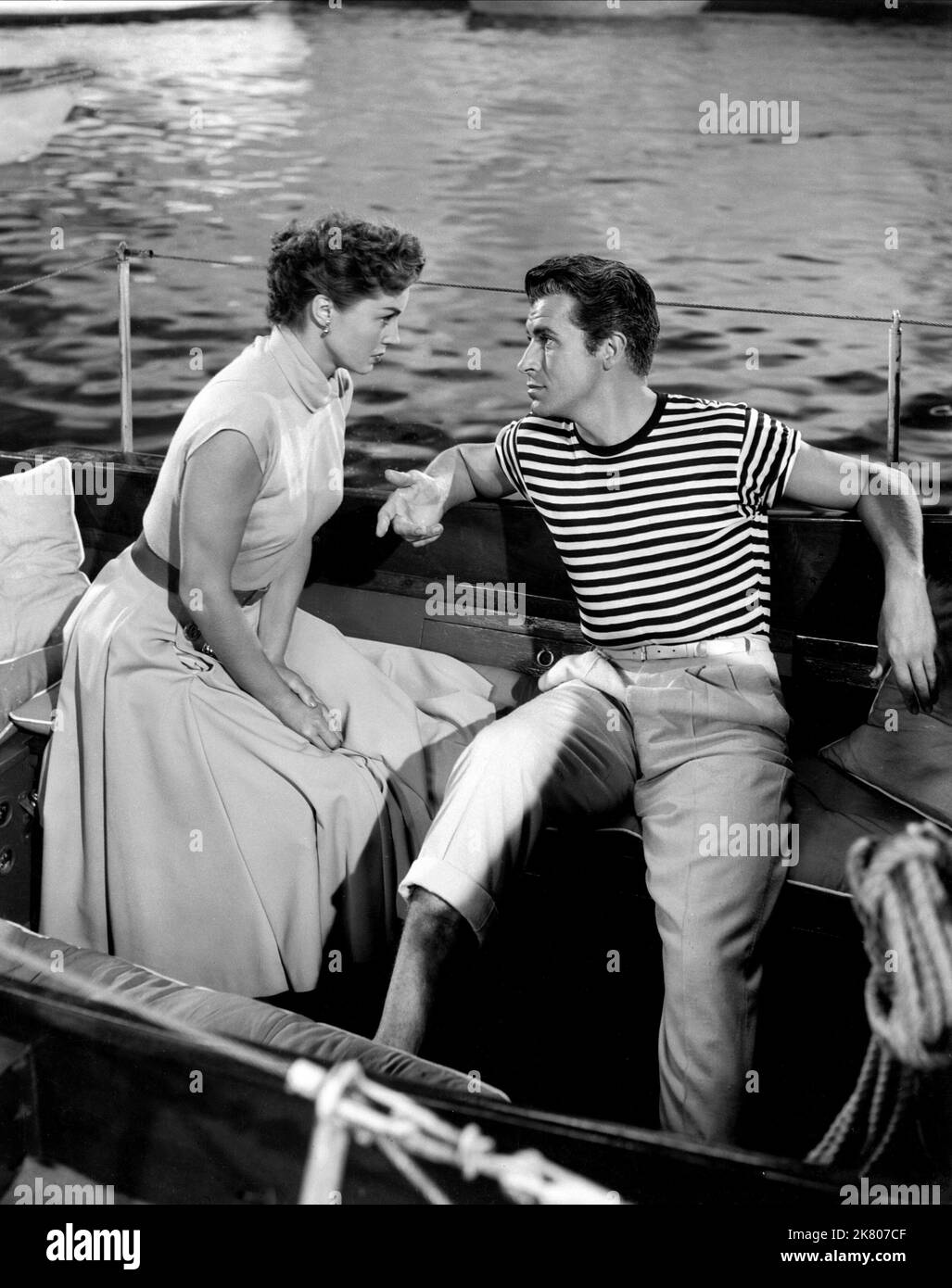 Esther Williams & Fernando Lamas Film Dangerous When Wet (1953 ...