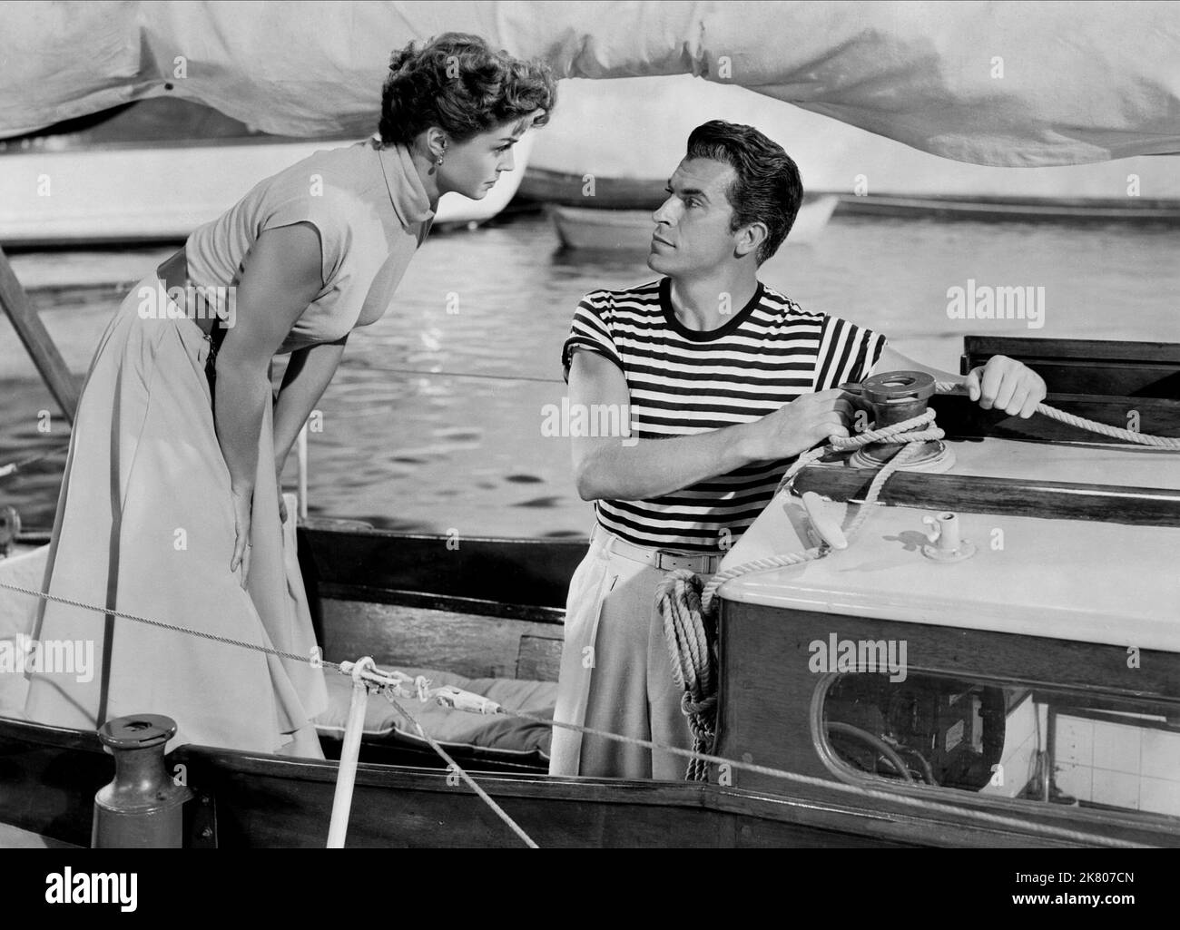 Esther Williams & Fernando Lamas Film Dangerous When Wet (1953 ...
