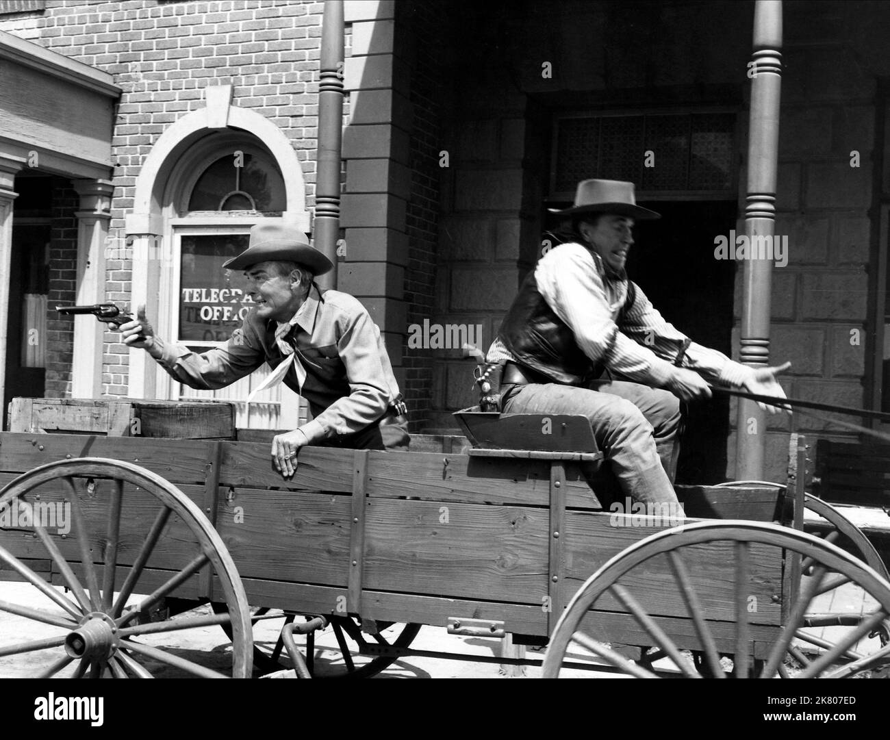 Randolph Scott Film Decision At Sundown (1957) Characters: Bart Allison ...