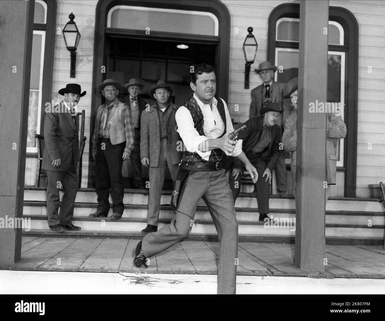 John Carroll Film Decision At Sundown (1957) Characters: Tate Kimbrough ...