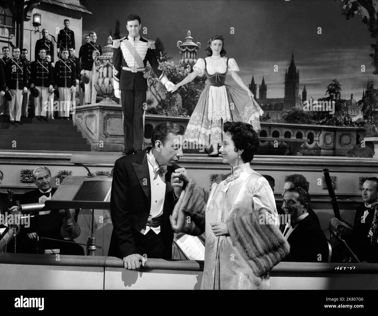 Jose Ferrer, Merle Oberon & William Olvis Film: Deep In My Heart (USA ...