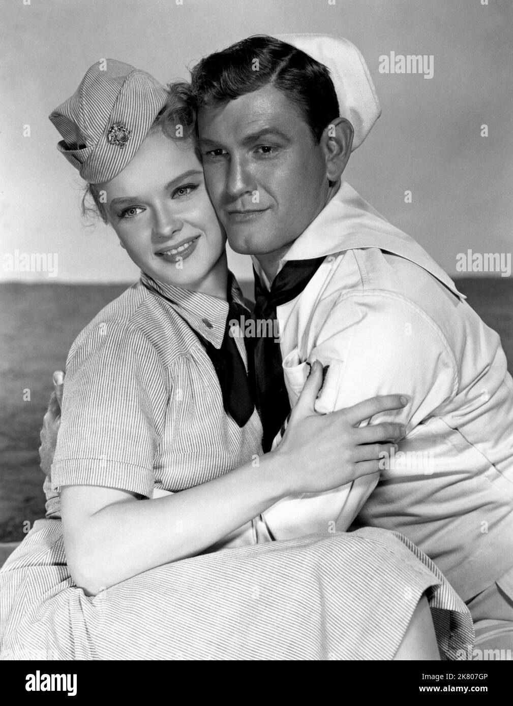 Anne Francis & Earl Holliman Film: Don'T Go Near The Water (1957 ...