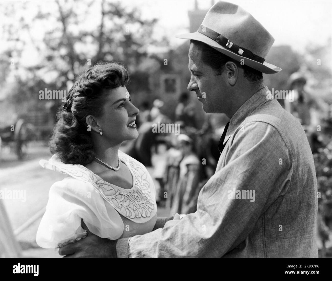 Coleen Gray & William Holden Film: Father Is A Bachelor (1953 ...