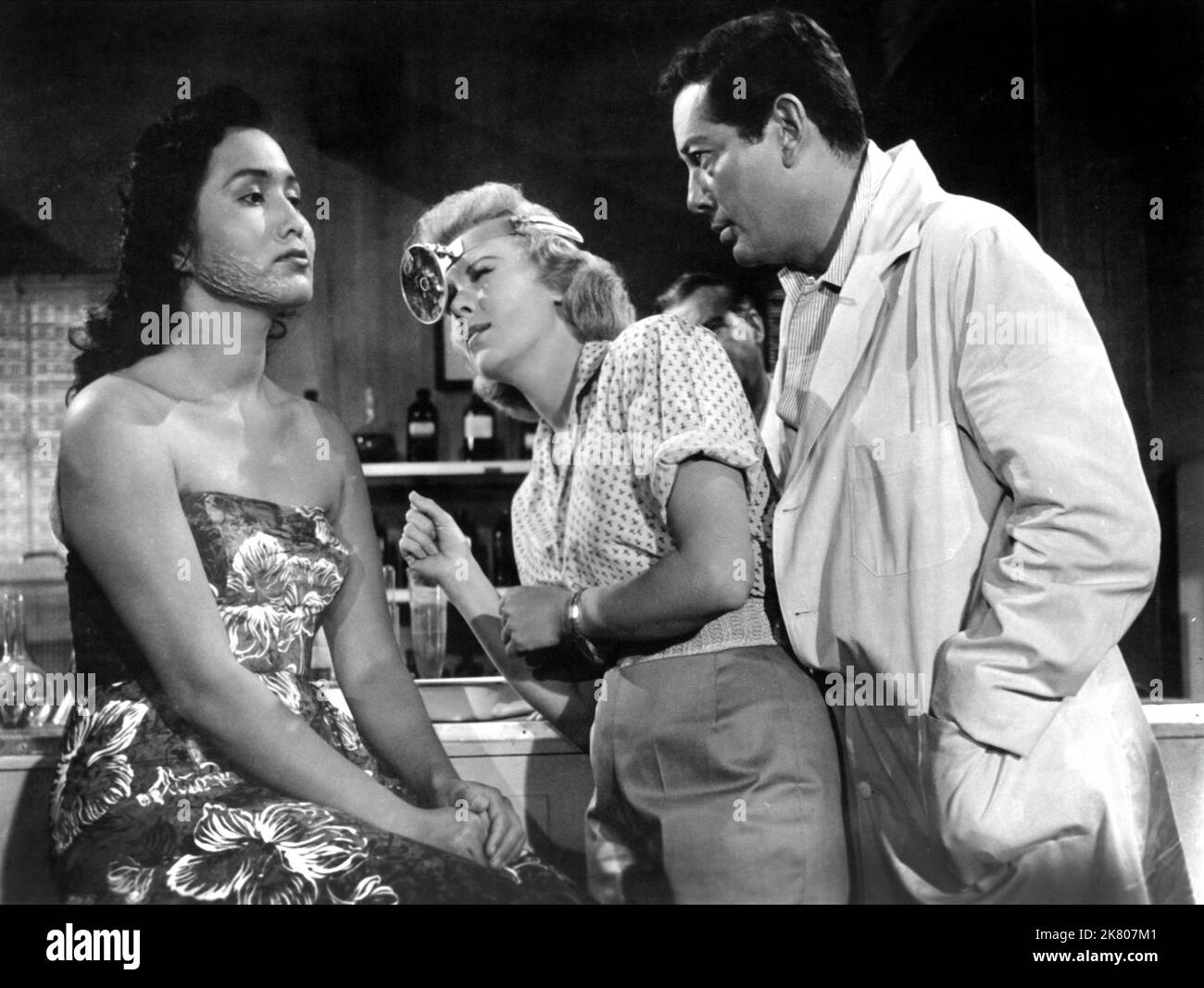 Tina Carver & Tod Andrews Film: From Hell It Came (1957) Characters: Dr. Terry Mason, Dr ...