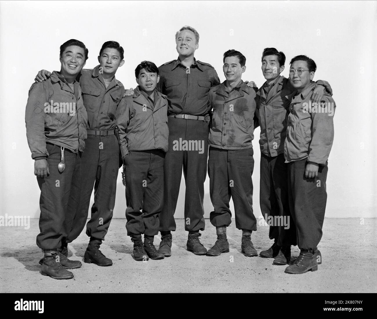 Ken K. Okamoto, George Miki, Henry Oyasato, Van Johnson & Akira ...