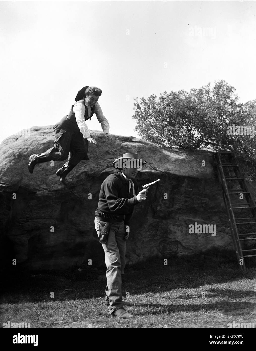 Angie dickinson gun the man down hi-res stock photography and images ...