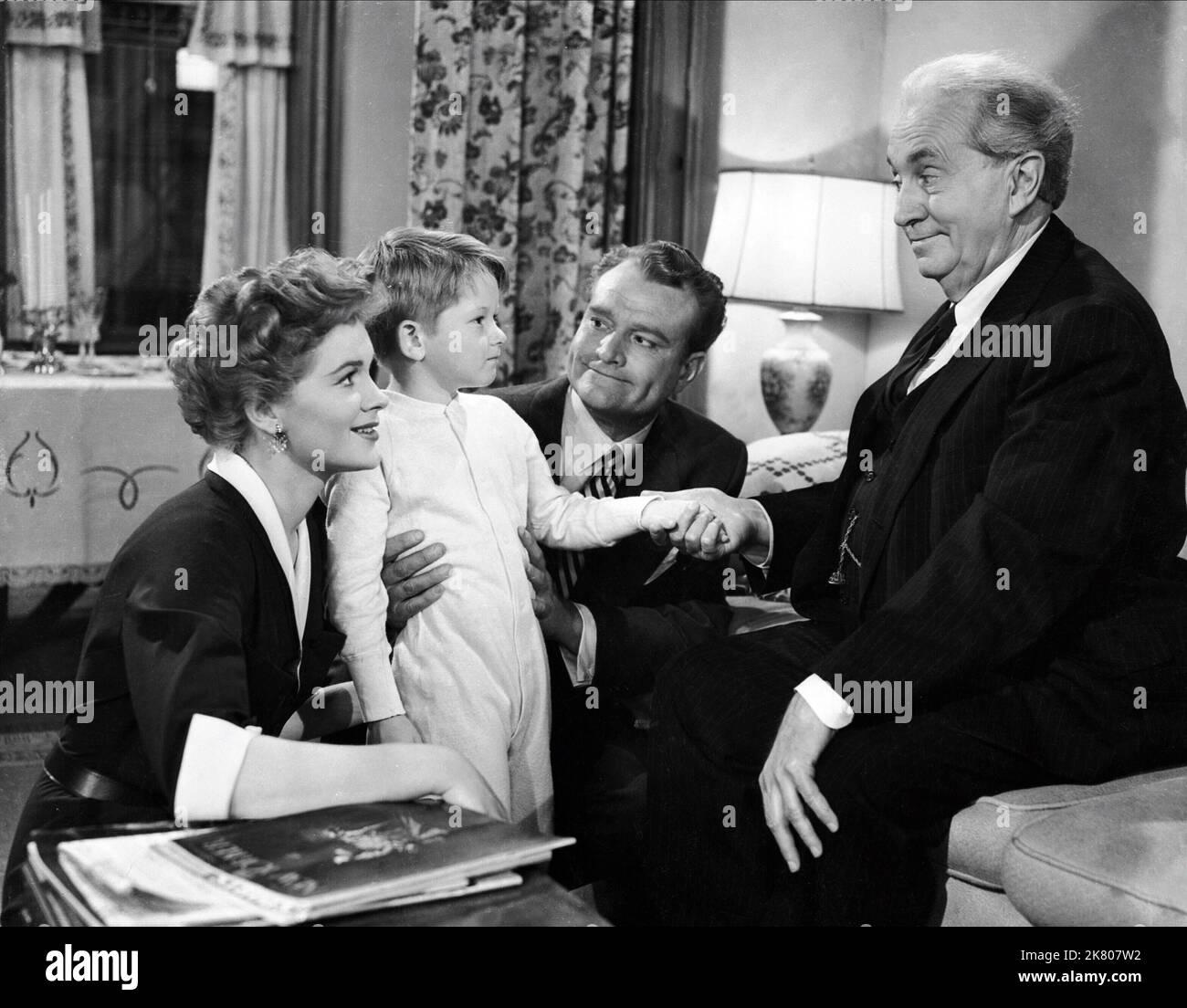 Jean Hagen, Hugh Corcoran & Red Skelton Film Half A Hero (1953 ...