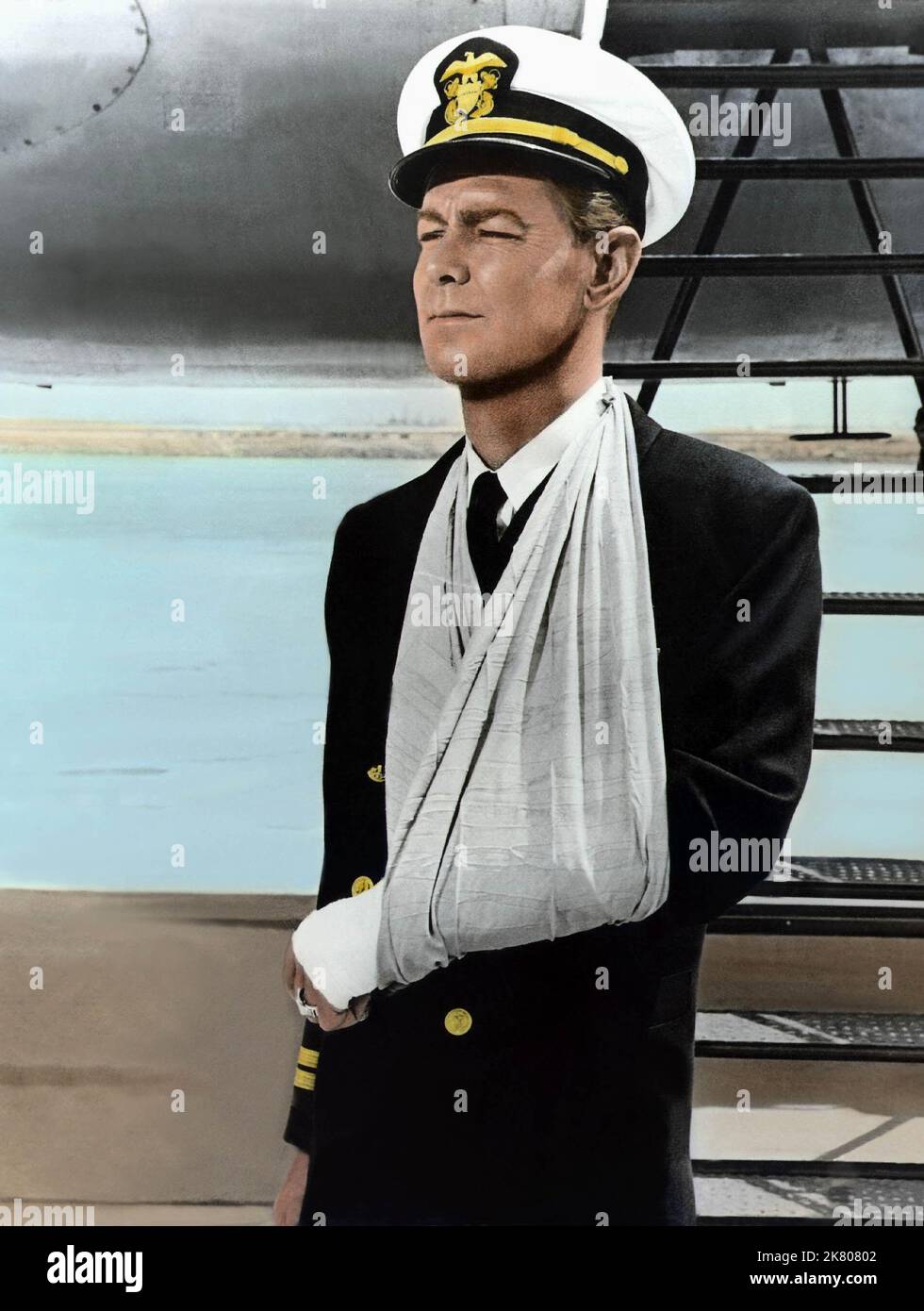 Alan Ladd Film The Deep Six (1954) Characters: Alexander 'Alec' Austen ...