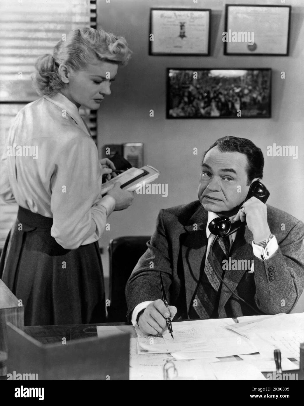 Edward G. Robinson Film Vice Squad (1954) Characters: Capt. 'Barnie ...