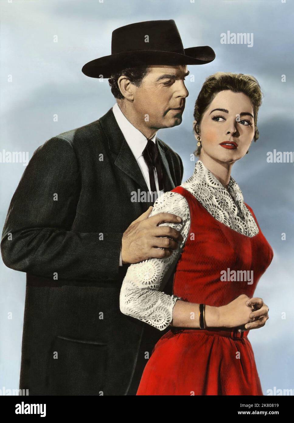 Fred Macmurray & Joan Weldon Film: Day Of The Bad Man (1957) Characters ...