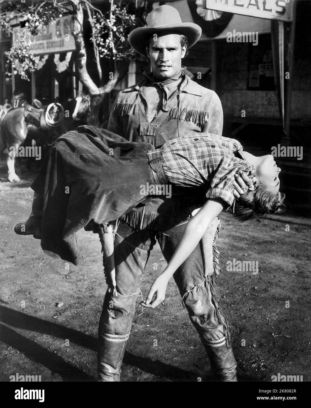 Jan Sterling & Charlton Heston Film: Pony Express (USA 1953) Characters ...