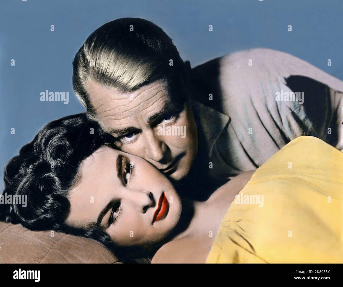 Audrey Dalton & Alan Ladd Film Drum Beat (1957) Characters: Nancy Meek ...