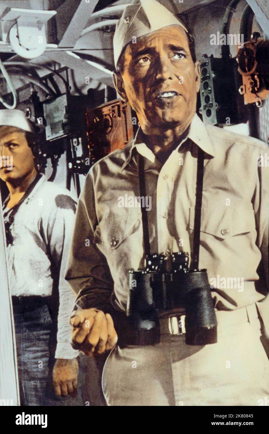 Humphrey Bogart Film: The Caine Mutiny (USA 1954) Characters: Lt. Cmdr ...