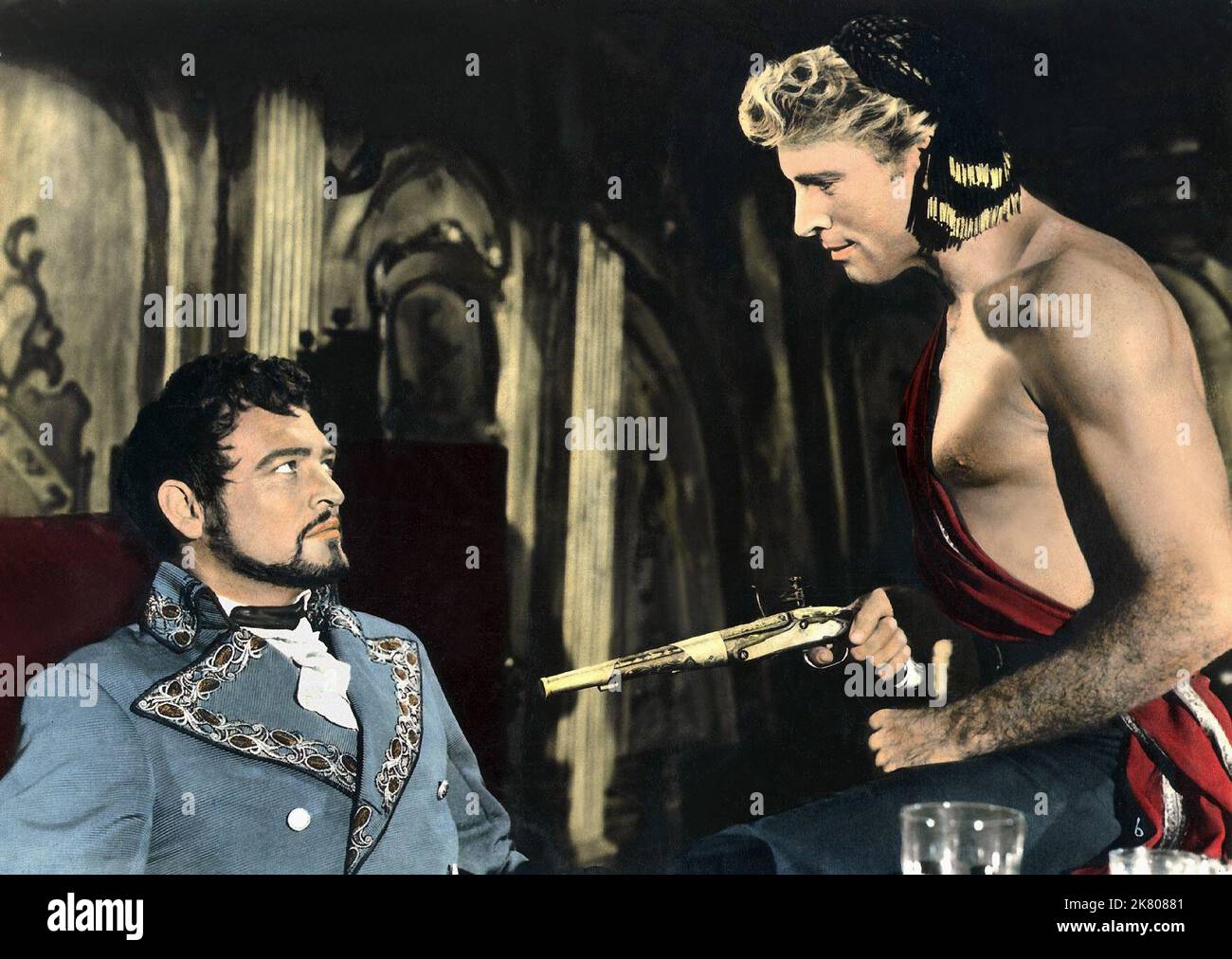 Leslie Bradley & Burt Lancaster Film: The Crimson Pirate (1952 ...