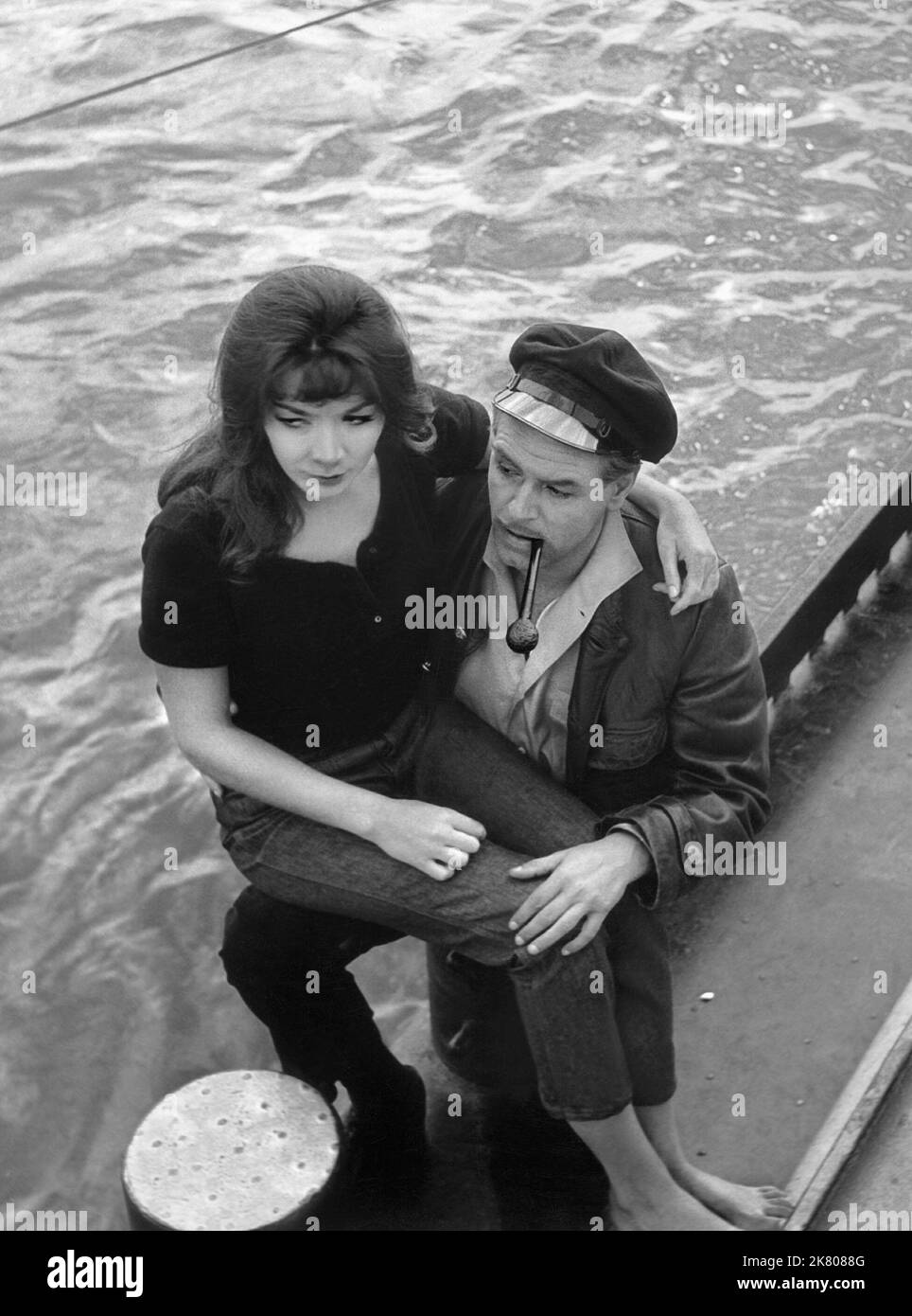 Juliette Greco & Otto Wilhelm Fischer Film Whirlpool (1959) Director: Lewis Allen 12 October ...