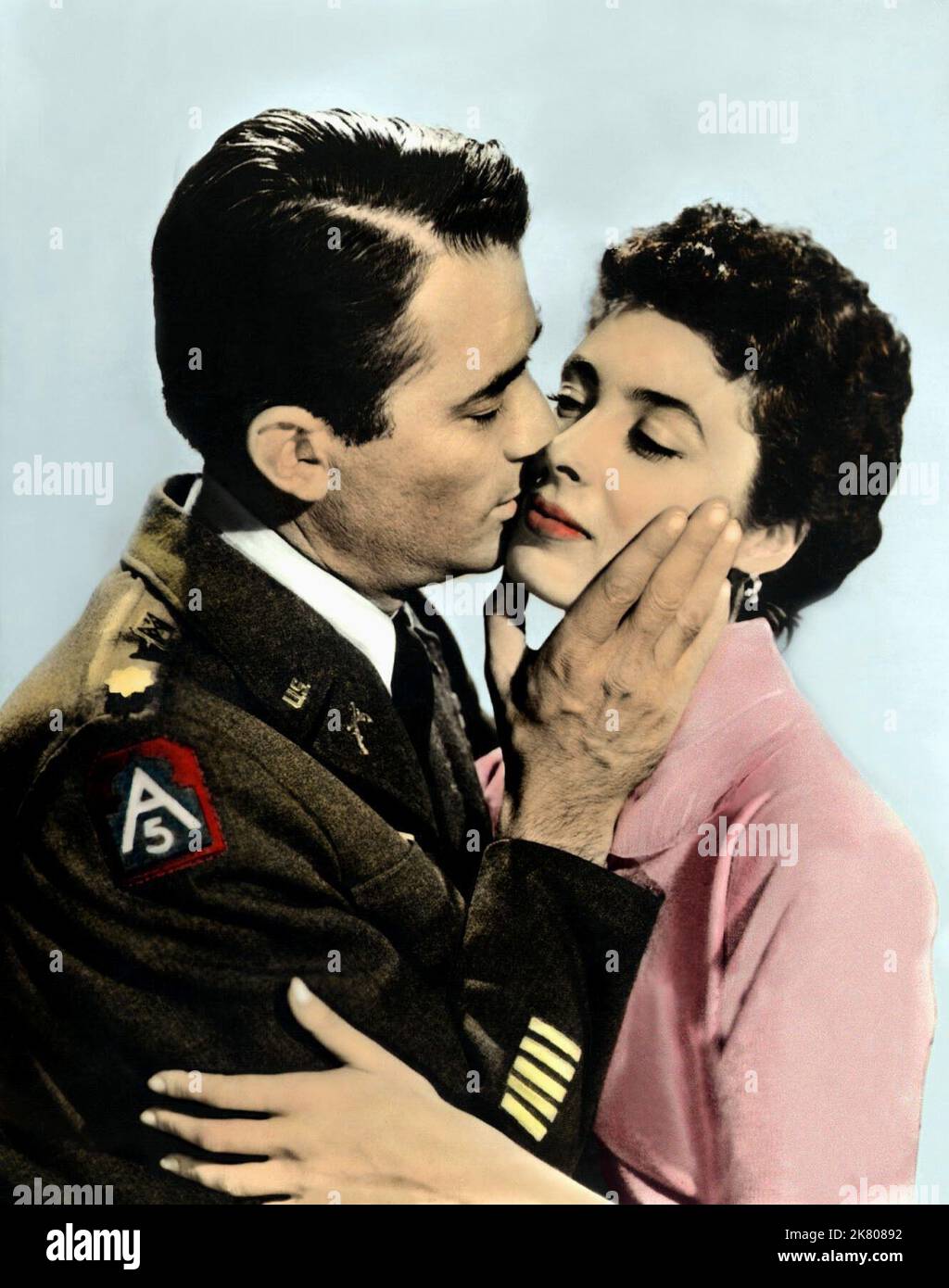 Gregory Peck & Rita Gam Film Night People (1958) Characters: Col. Steve ...