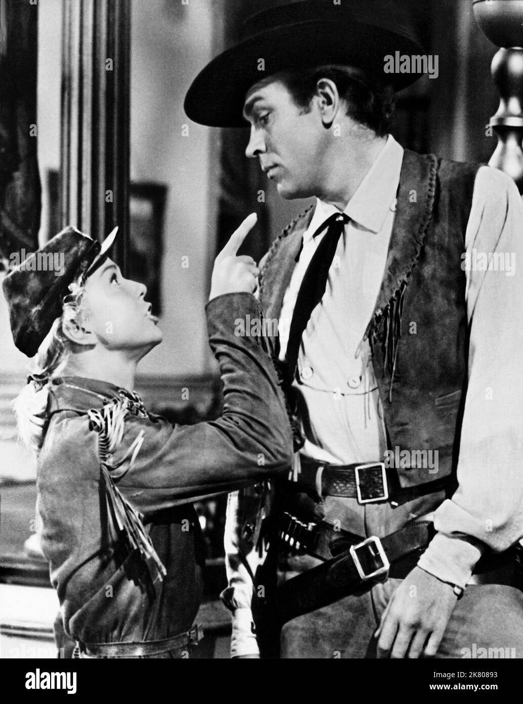 Doris day and howard keel calamity jane Black and White Stock Photos ...