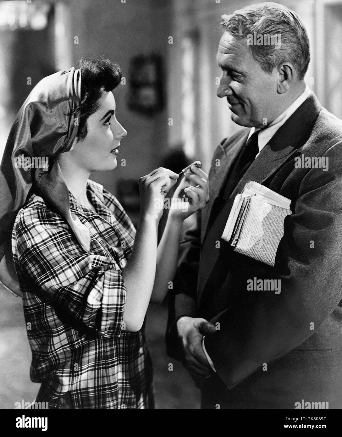Elizabeth Taylor & Spencer Tracy Film: Father Of The Bride (USA 1950 ...
